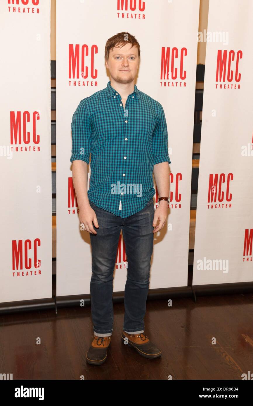 New York, NY, USA. 21st Jan, 2014. Steven Boyer Photo Call for HAND TO ...