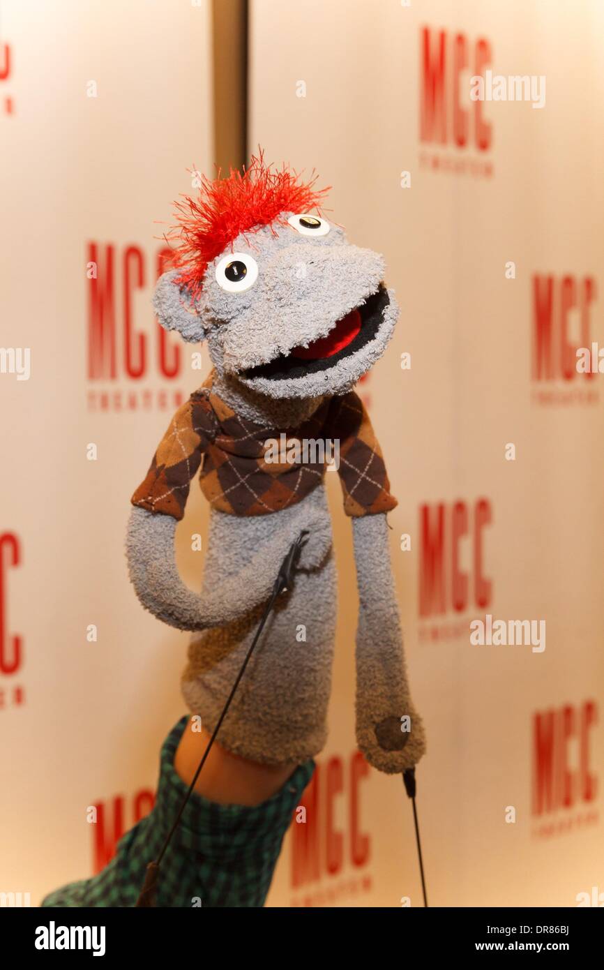 New York, NY, USA. 21st Jan, 2014. Tyrone the Puppet Photo Call for ...