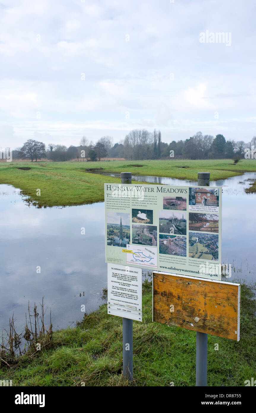 Flood meadows information hi-res stock photography and images - Alamy