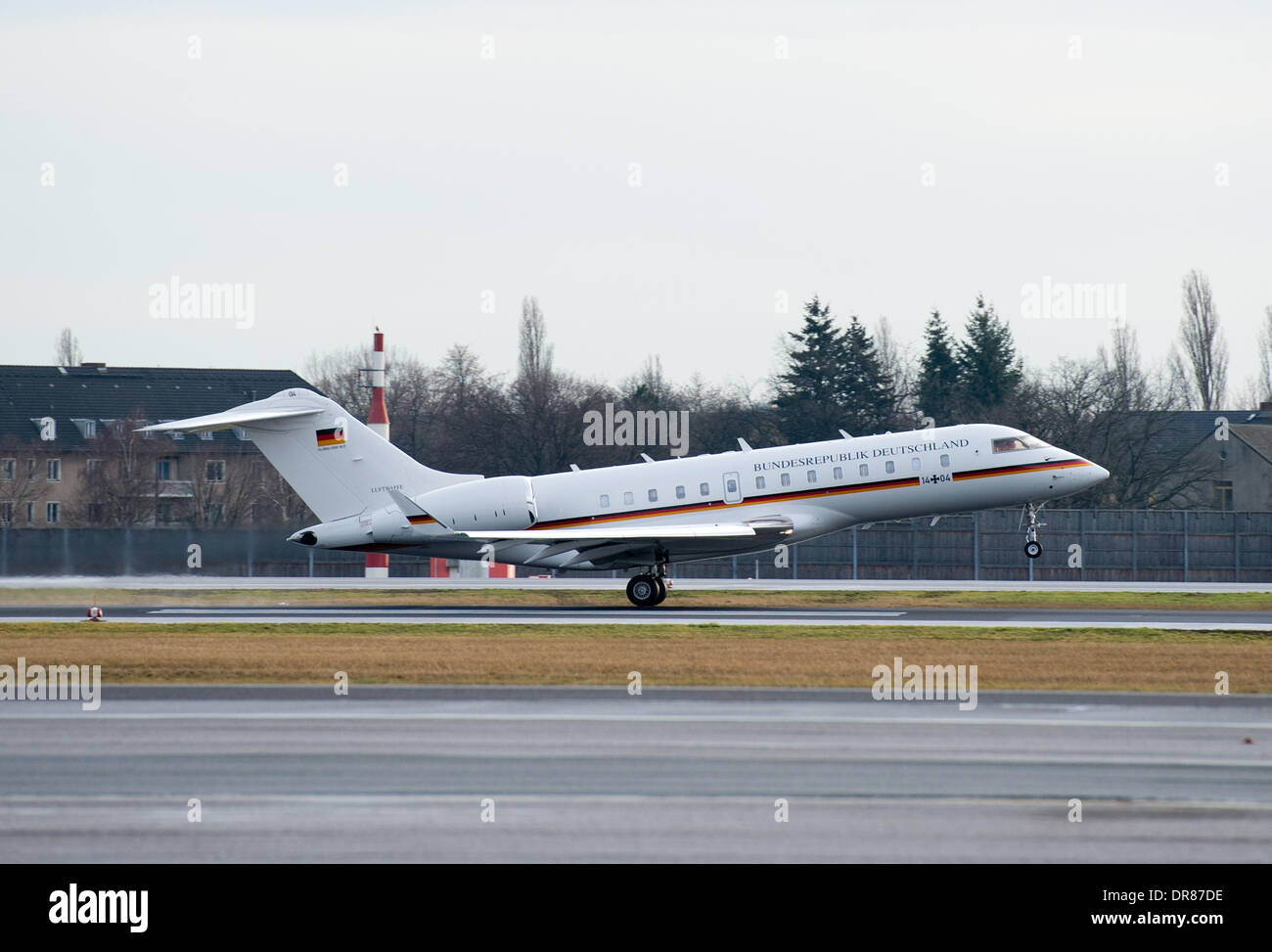 Berlin, Germany. 09th Jan, 2014. An airplane of German armed forces ...