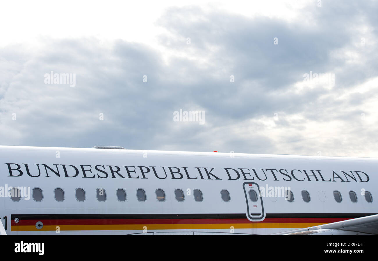 Berlin, Germany. 09th Jan, 2014. An airplane of German armed forces ...