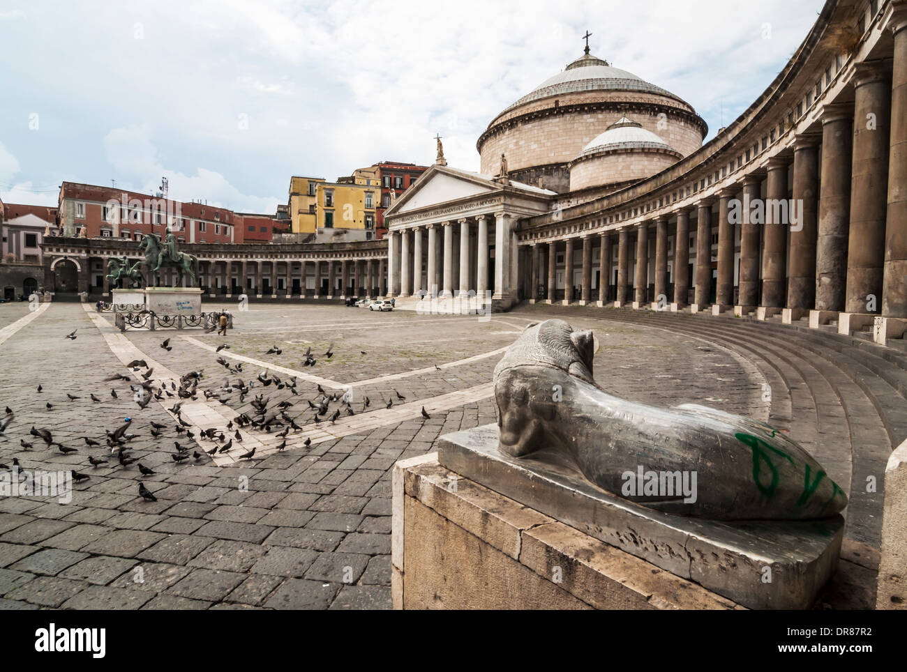 Naples italy europe statues hi-res stock photography and images - Alamy