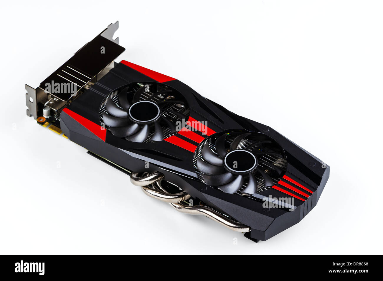 graphic card isolated on white background Stock Photo - Alamy