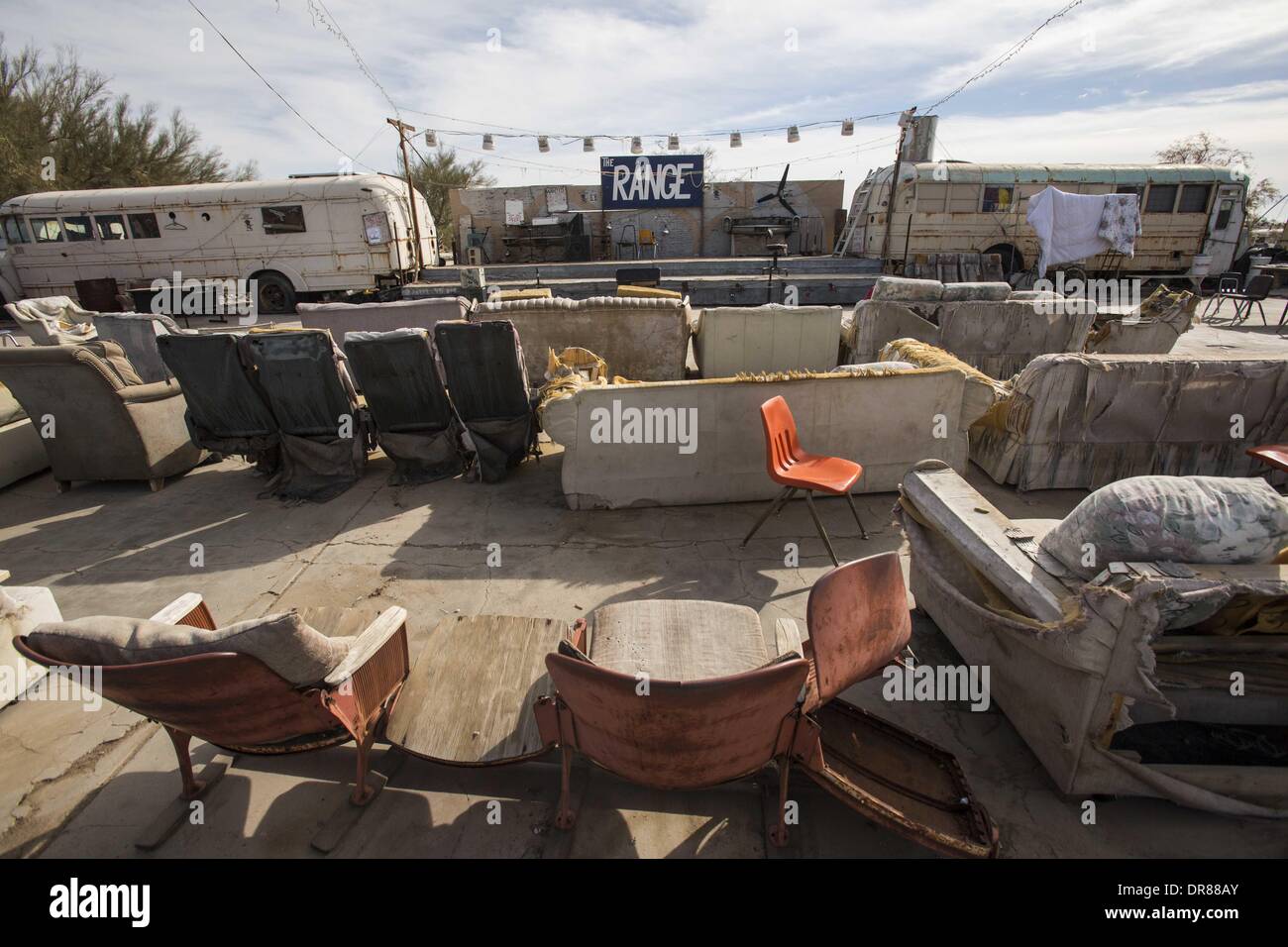 Jan. 4, 2014 - Palm Springs, California, U.S - The Range, an open-air ...