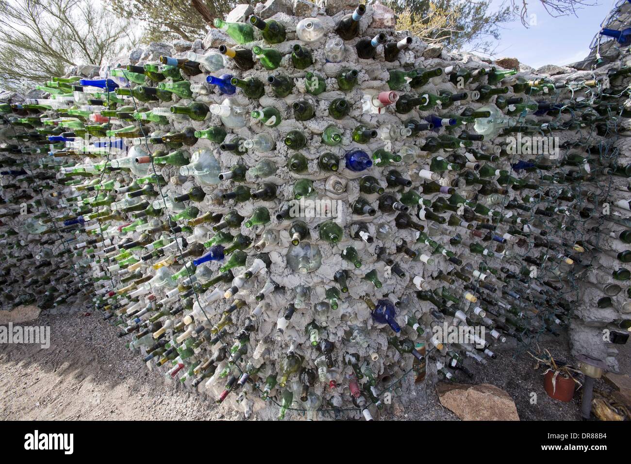 Jan. 4, 2014 - Palm Springs, California, U.S - An art work ''Bottle ...