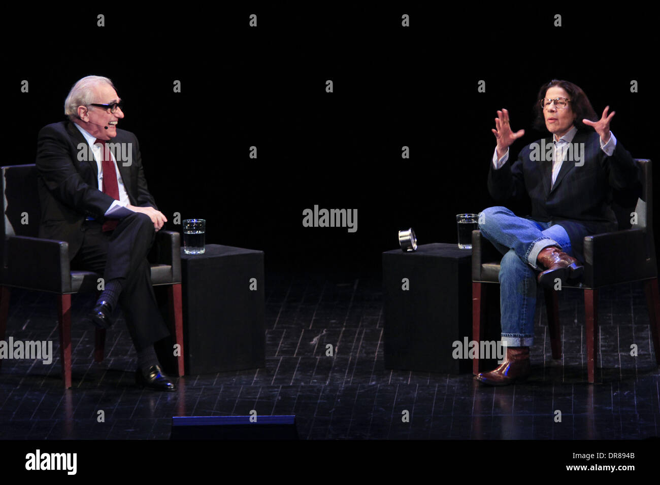 Brooklyn, New York, USA. 19th Jan, 2014. Fran Lebowitz in conversation ...