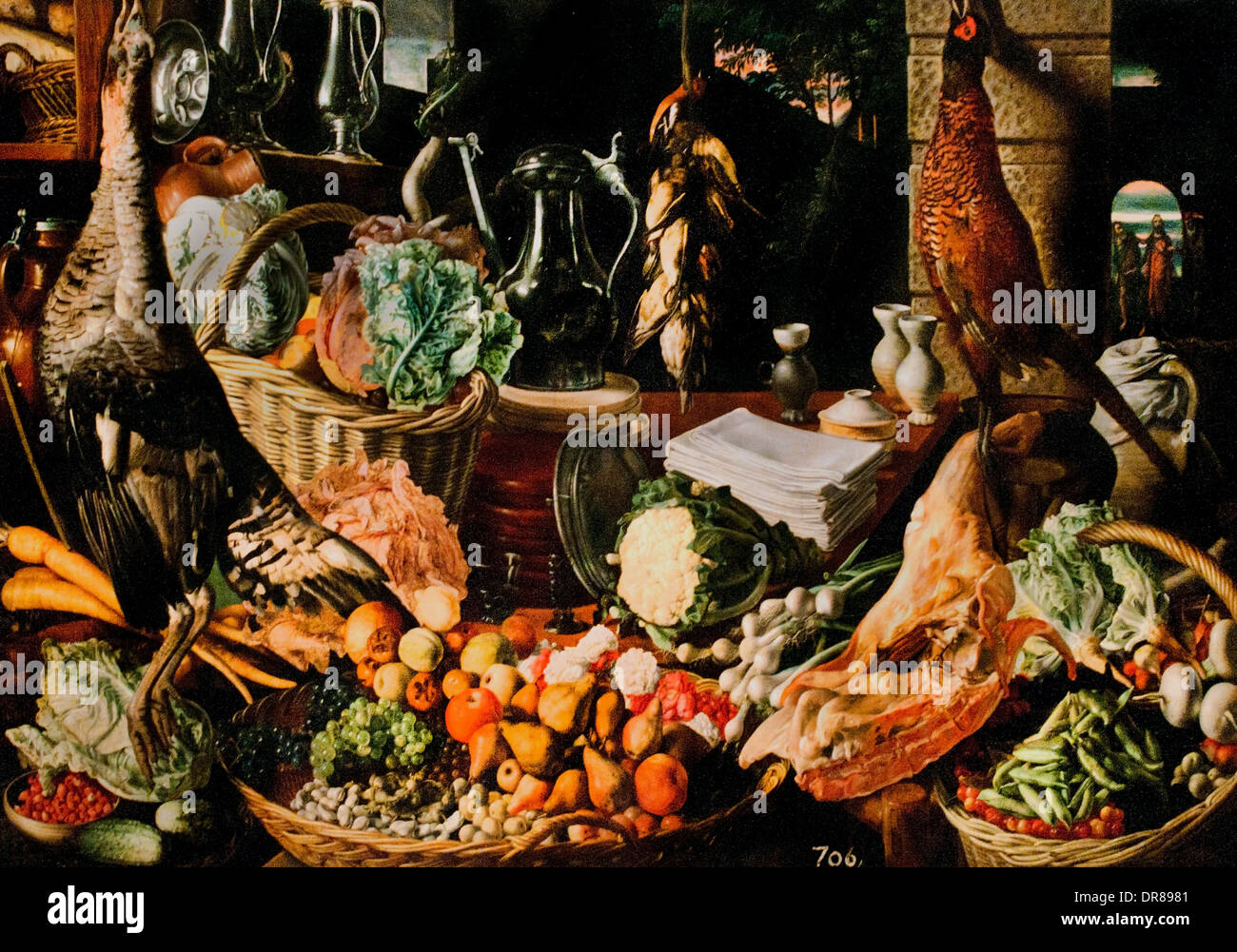 Medieval kitchen drawing hi-res stock photography and images - Alamy