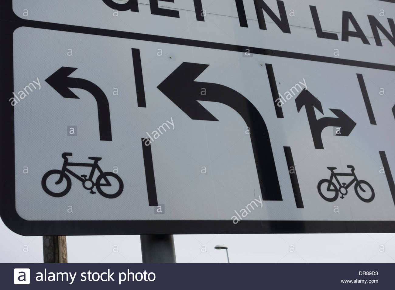 Roundabout Ahead Stock Photos & Roundabout Ahead Stock Images - Alamy