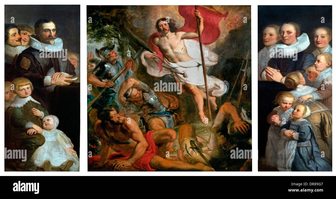 The Resurrection of Christ - Family Portraits van der AA Erasmus ...
