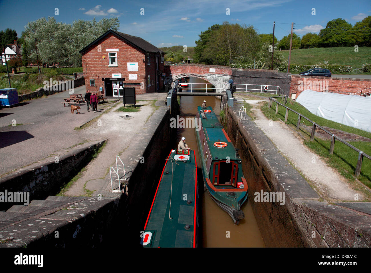 Waterway staircase river hi-res stock photography and images - Alamy
