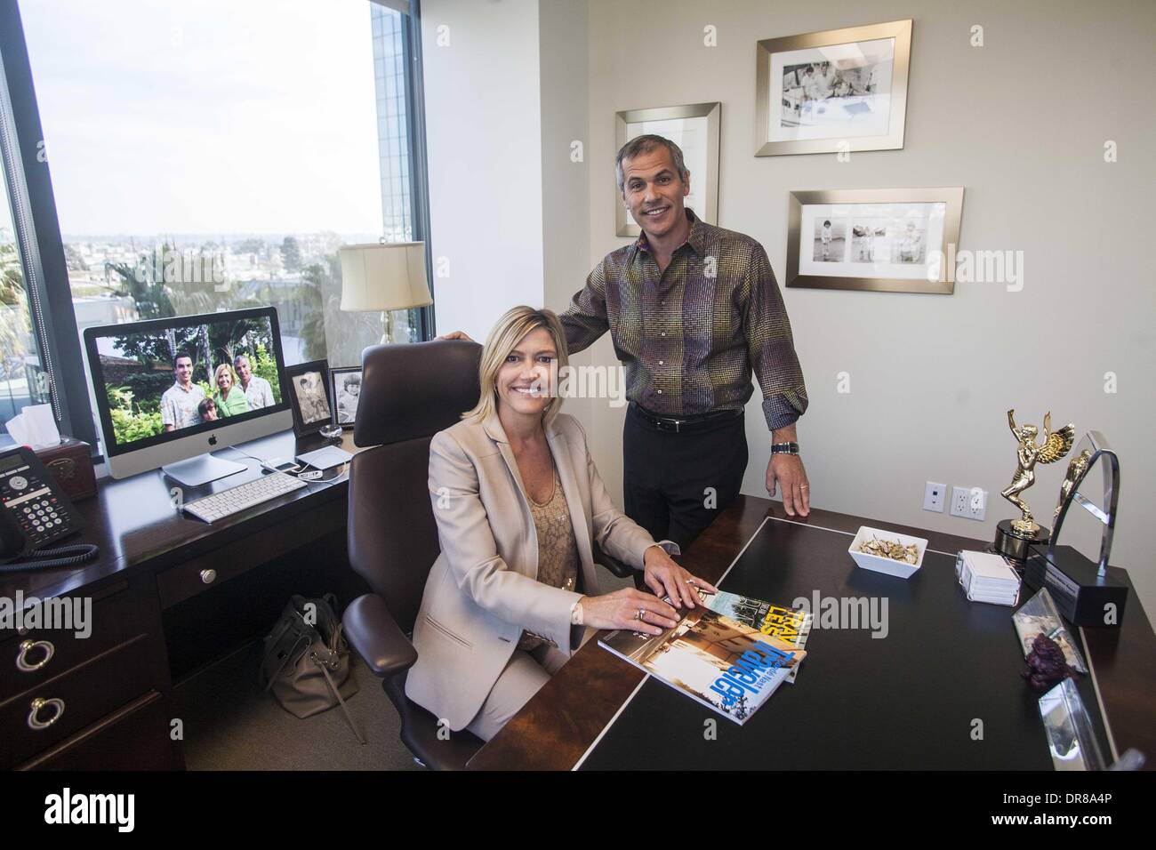 Los Angeles, California, USA. 1st Jan, 2000. Karen Murphy and Brett O ...