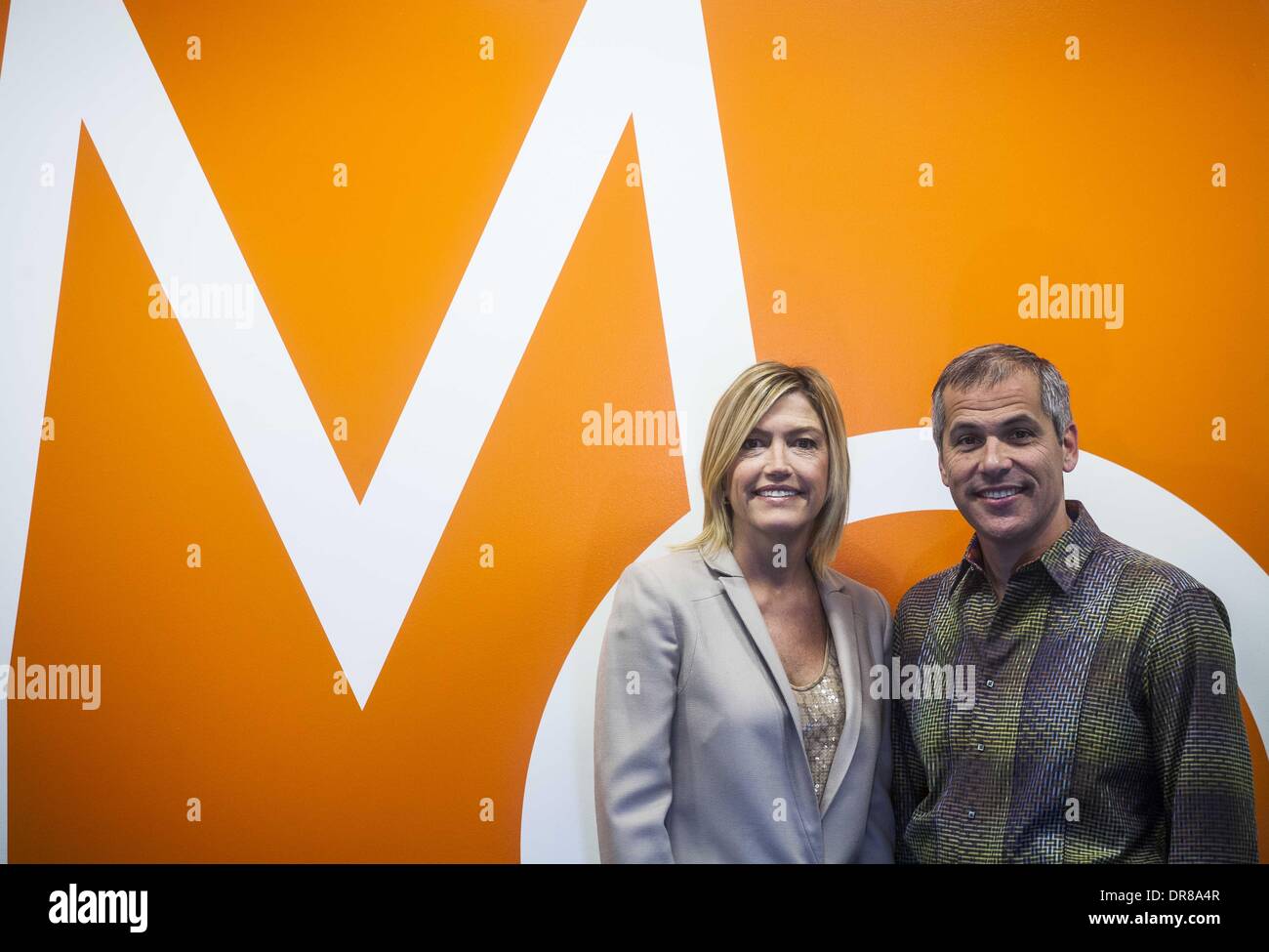 Los Angeles, California, USA. 1st Jan, 2000. Karen Murphy and Brett O ...