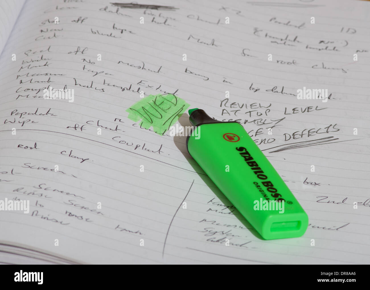 Stand out written hand hi-res stock photography and images - Alamy