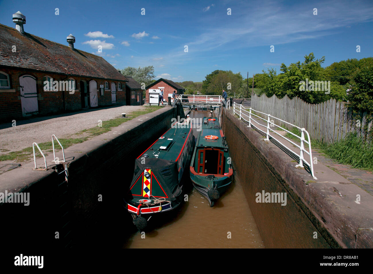 Shropshire Union Canal Locks High Resolution Stock Photography and ...