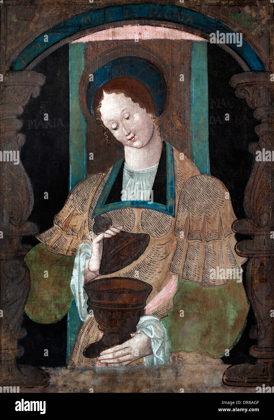 St. Mary Magdalene 16 Century Antwerp Flemish Belgian Belgium Stock ...