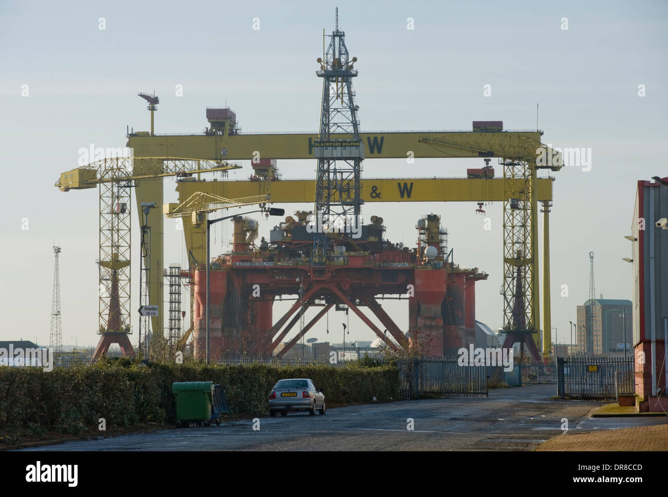 Harland wolff shipyard belfast dock hi-res stock photography and images ...