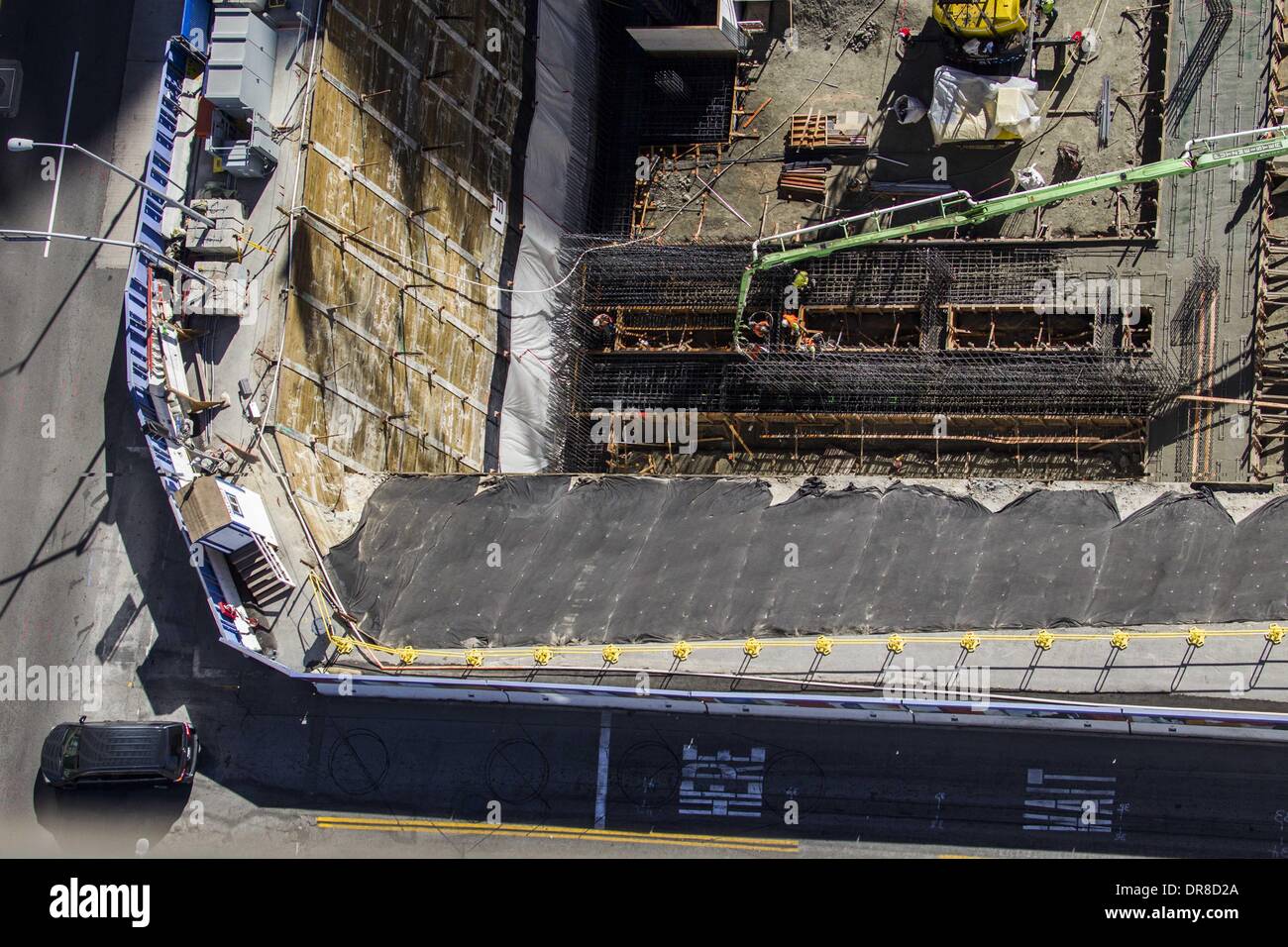 Los Angeles, California, USA. 15th Jan, 2014. The Wilshire Grand ...