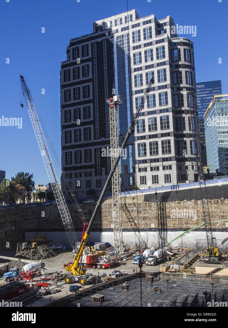 Los Angeles, California, USA. 15th Jan, 2014. The Wilshire Grand ...