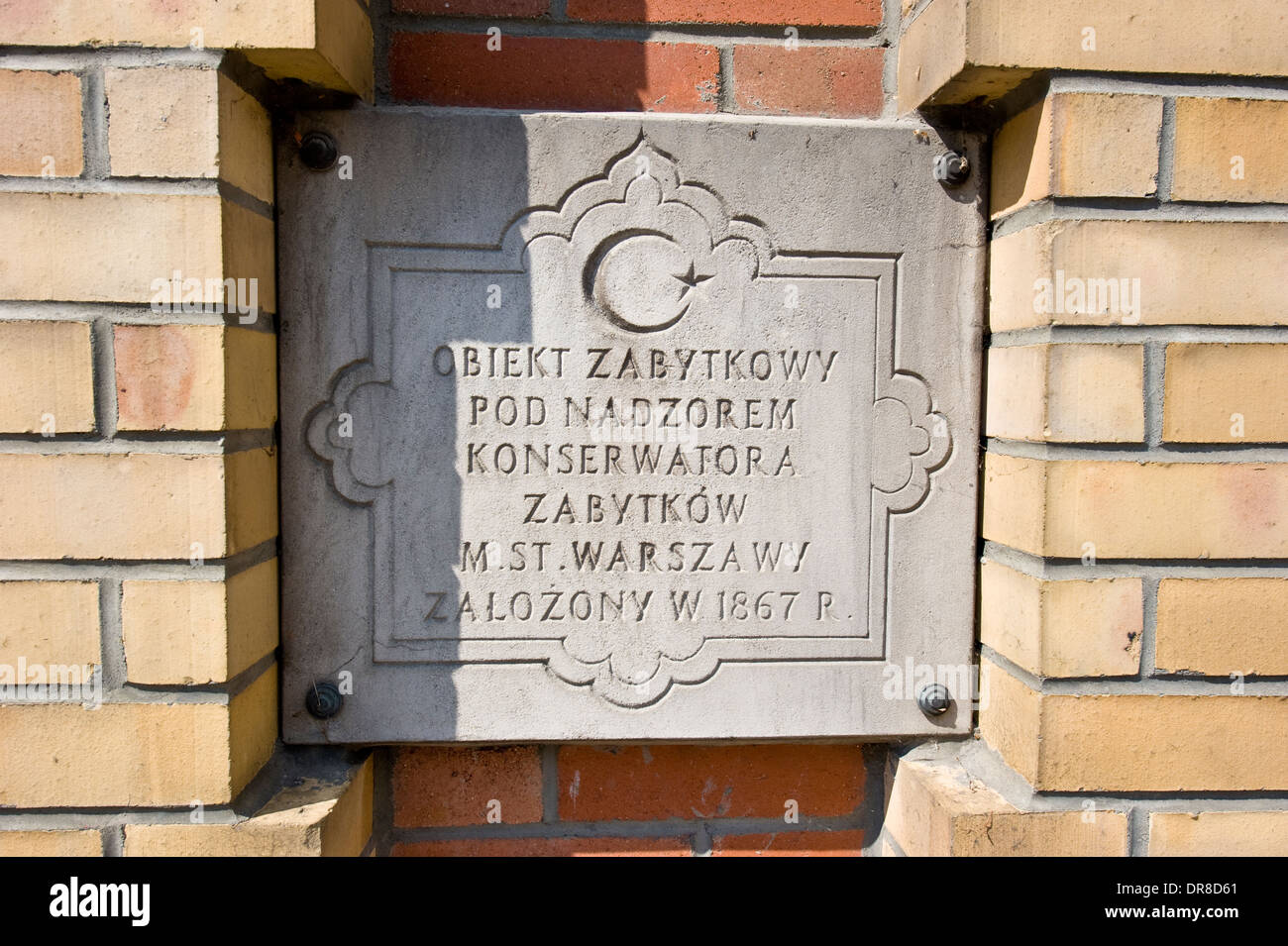Muslim cemetery in Warsaw, Poland Stock Photo - Alamy