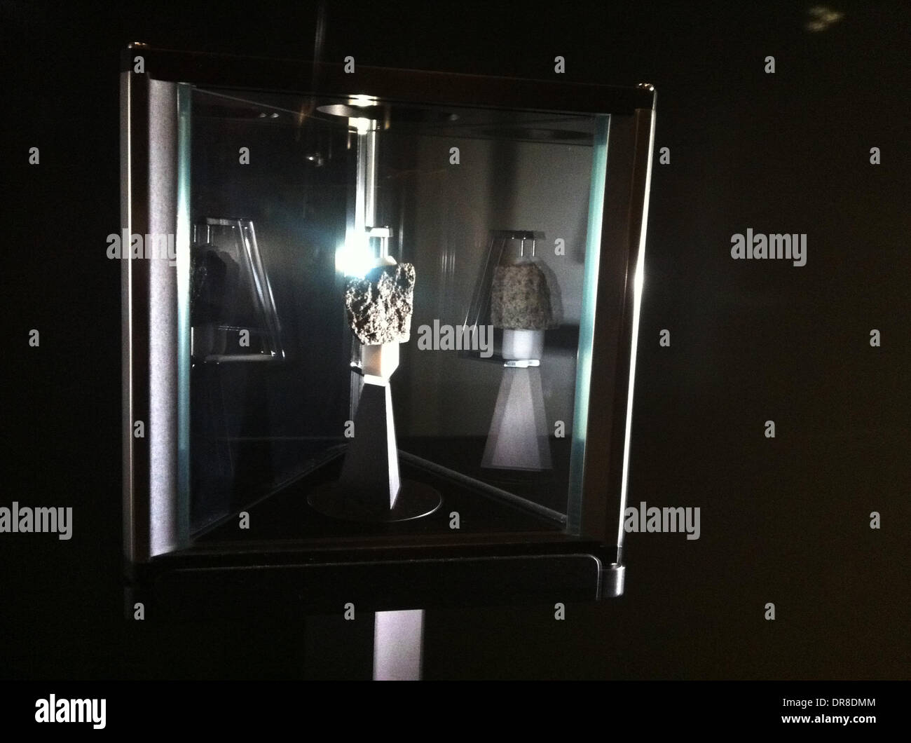 London, UK. 13th Nov, 2013. Moon rock, Science Museum, London UK ...