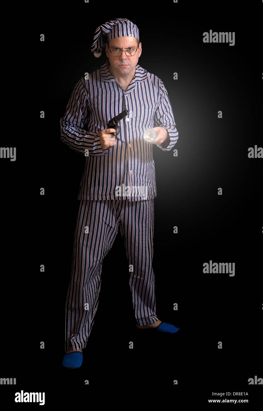 The sleeping night watchman hi-res stock photography and images - Alamy