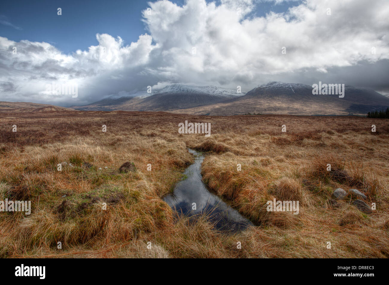 The West Highland Way crossing Rannoch Moor Stock Photo - Alamy