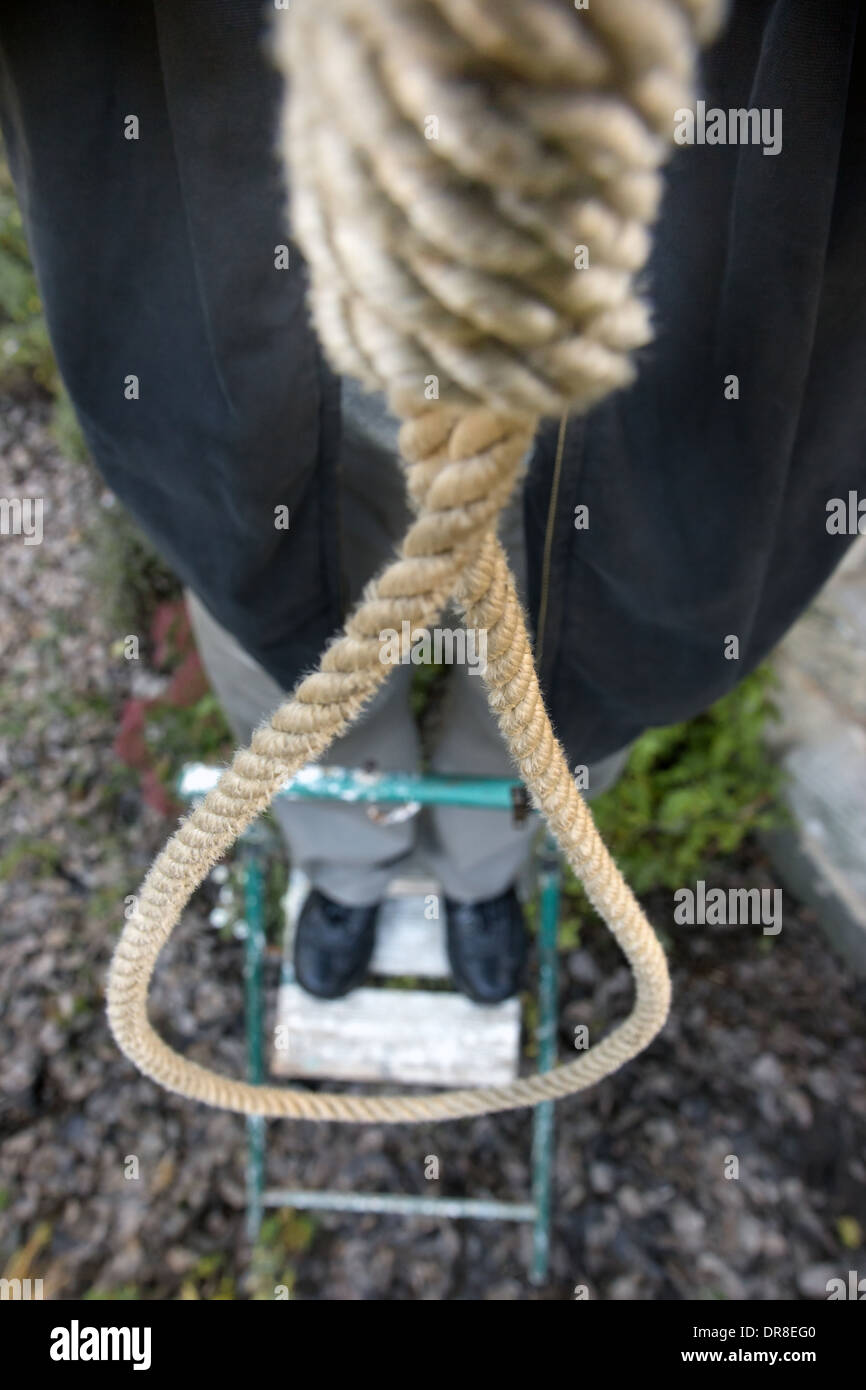 Man noose one hi-res stock photography and images - Alamy