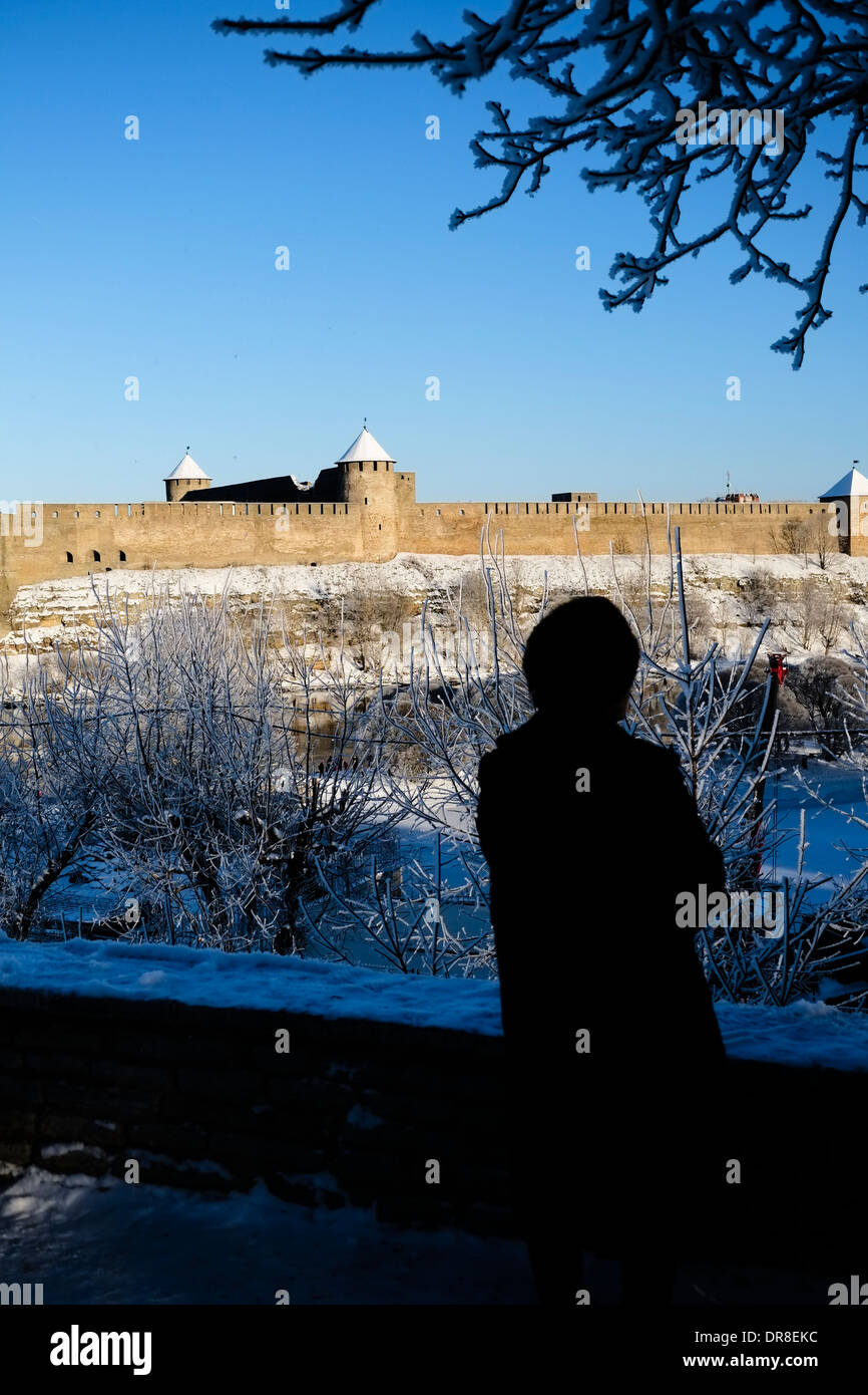 Ivangorod castle hi-res stock photography and images - Alamy