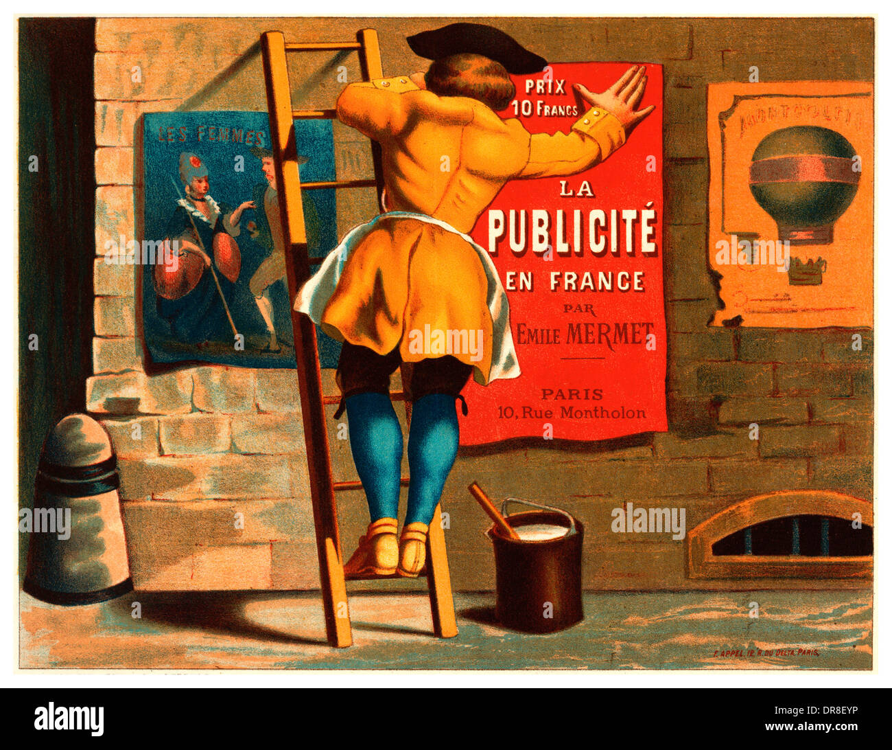 French advertising 1900s hi-res stock photography and images - Alamy