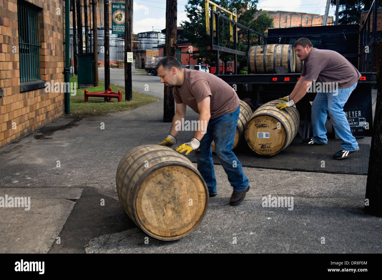 Whisky distillery barrel storage hi-res stock photography and images ...