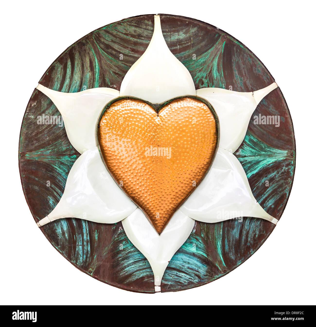 Copper heart hi-res stock photography and images - Alamy