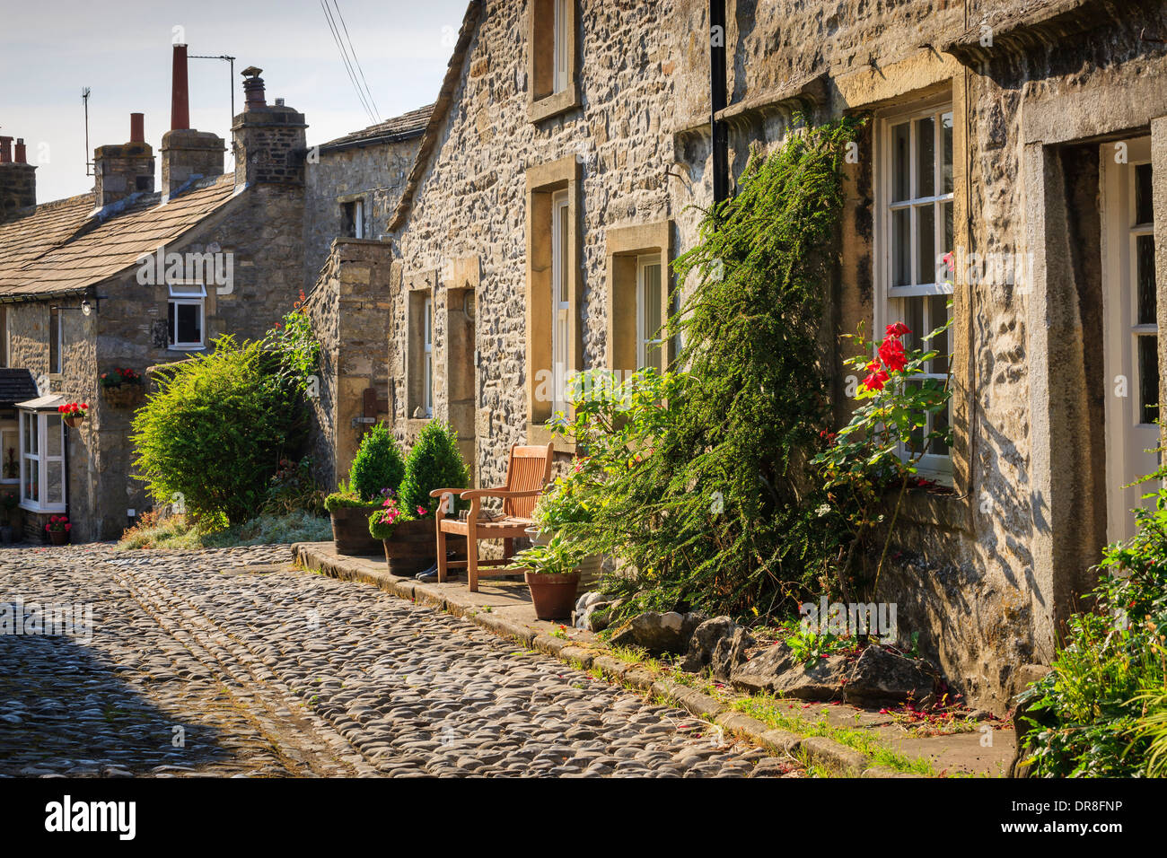 Grassington Craven Wharfedale North Yorkshire England Stock Photo - Alamy