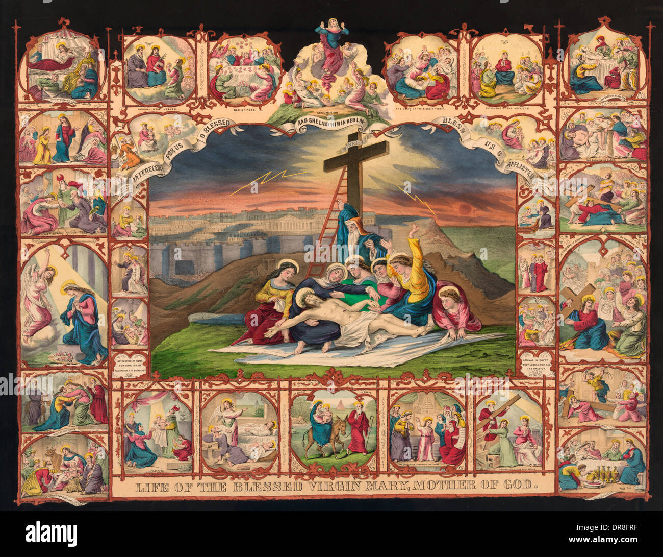 Life of the Blessed Virgin Mary, Mother of God - Scenes from the life ...