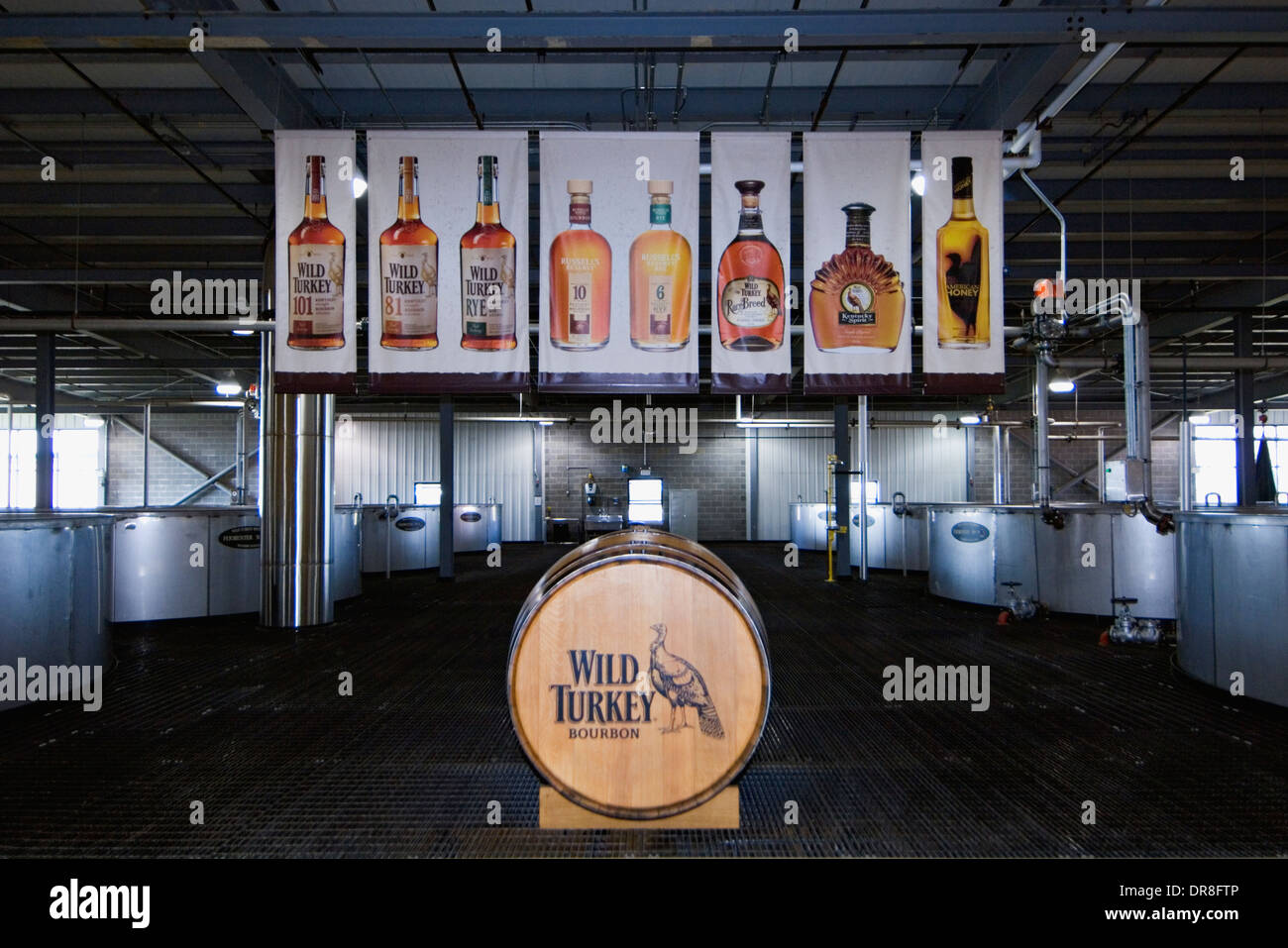 Barrel of Bourbon and Banners with Wild Turkey Brand Bourbon at Wild ...