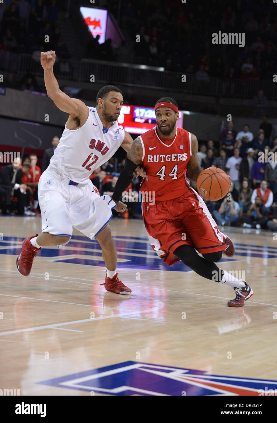 Dallas, TX, USA. 21st Jan, 2014. January21, 2014: Rutgers Scarlet ...