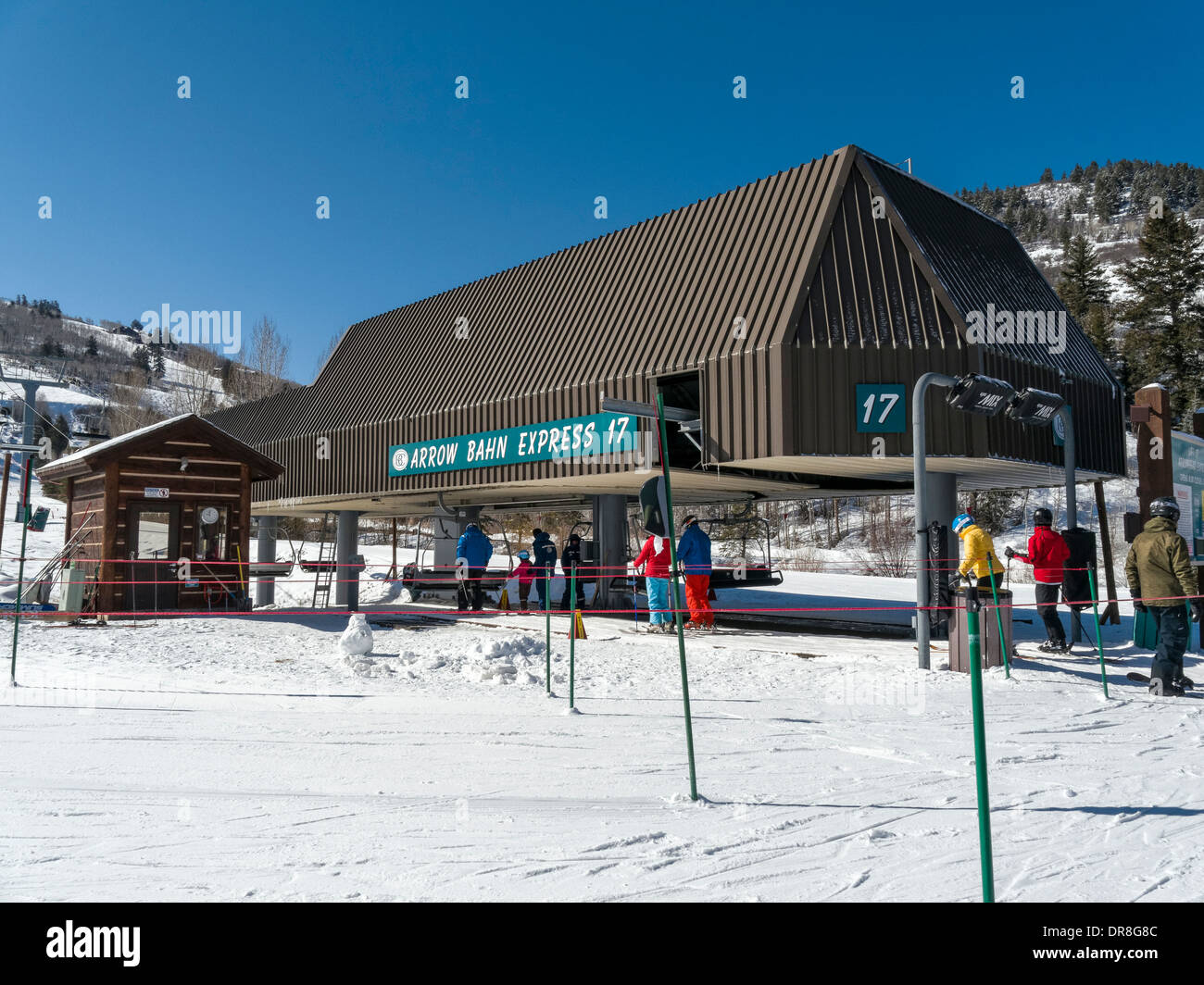 Arrow Bahn Express Lift, Arrowhead Village, Beaver Creek Resort Ski ...