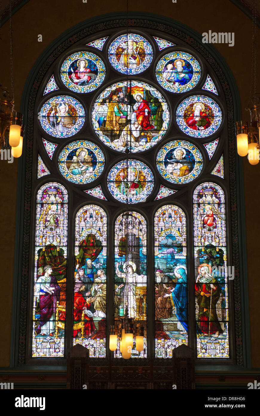 Cathedral of the madeleine salt lake hi-res stock photography and ...