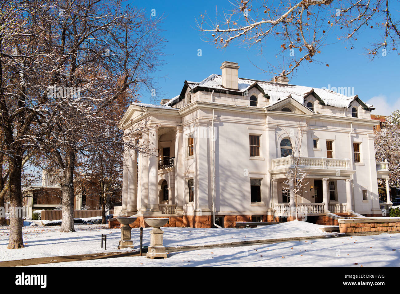 The David Keith mansion on E. South Temple Street Stock Photo - Alamy