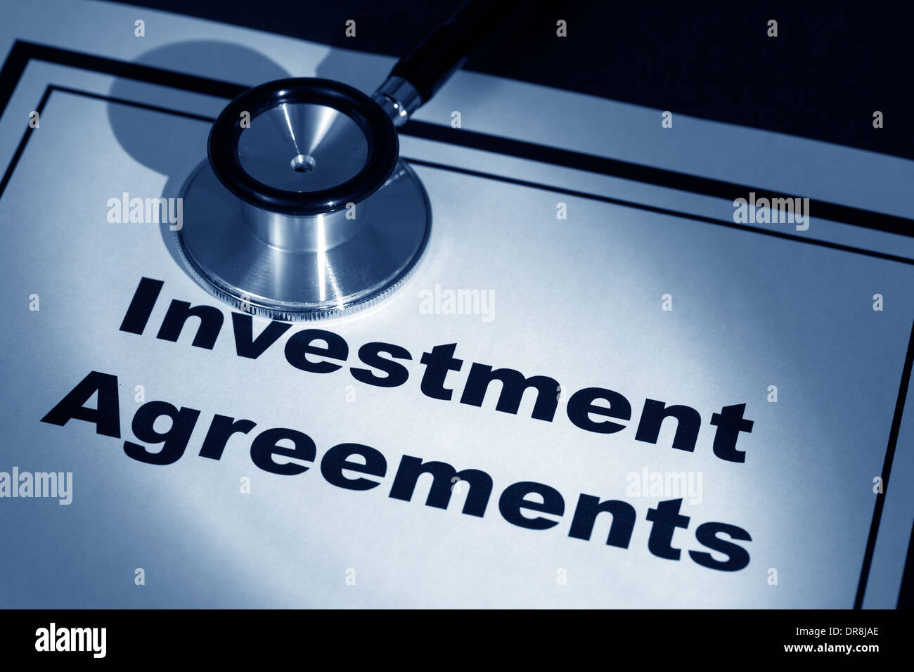 stethoscope and investment Agreement, concept of contract issue Stock ...
