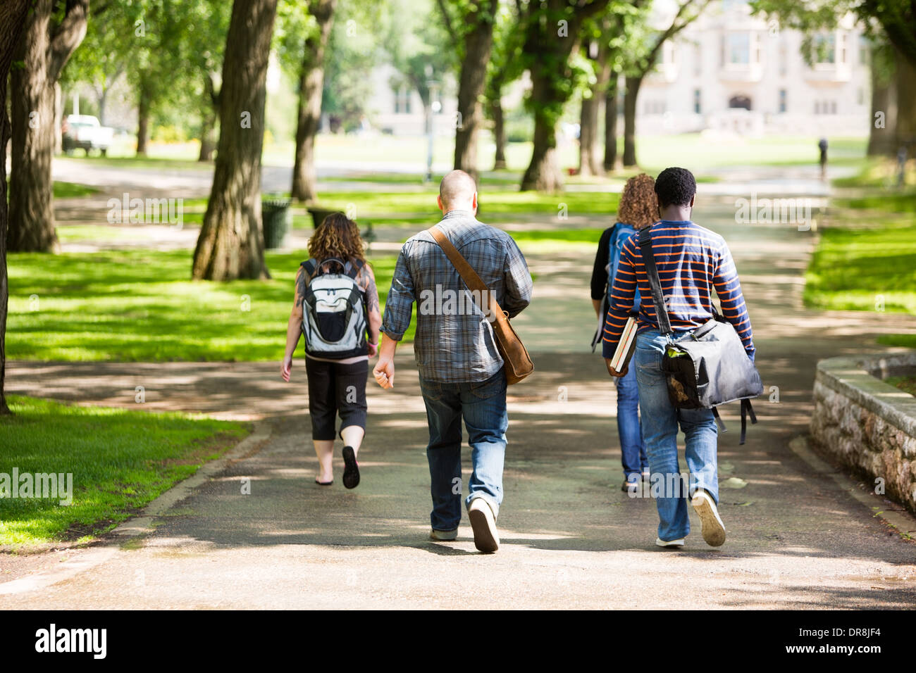 Campus road hi-res stock photography and images - Alamy