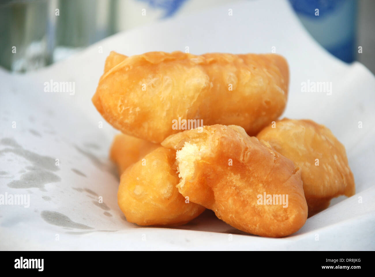 Deep - fried dough stick. a kind of Chinese flour sweetmeat Stock Photo ...