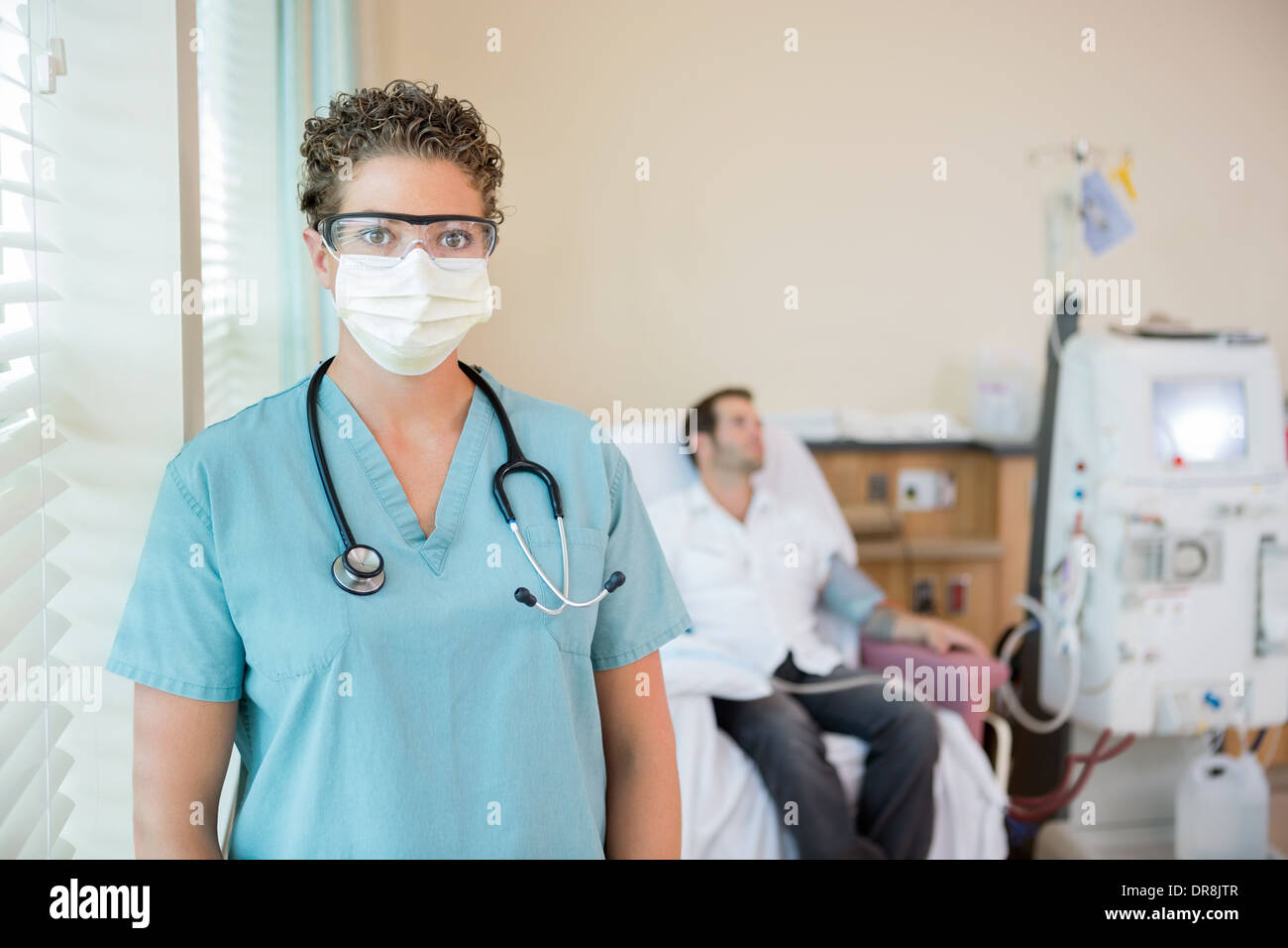 Mask kidney dialysis patient hi-res stock photography and images - Alamy