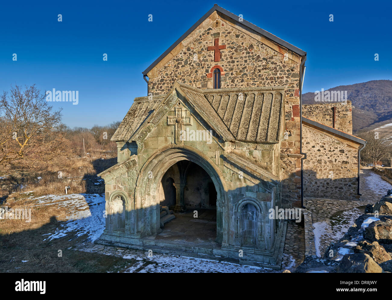 Dmanisi Sioni basilica and ruins of the Medieval fortress, Dmanisi ...