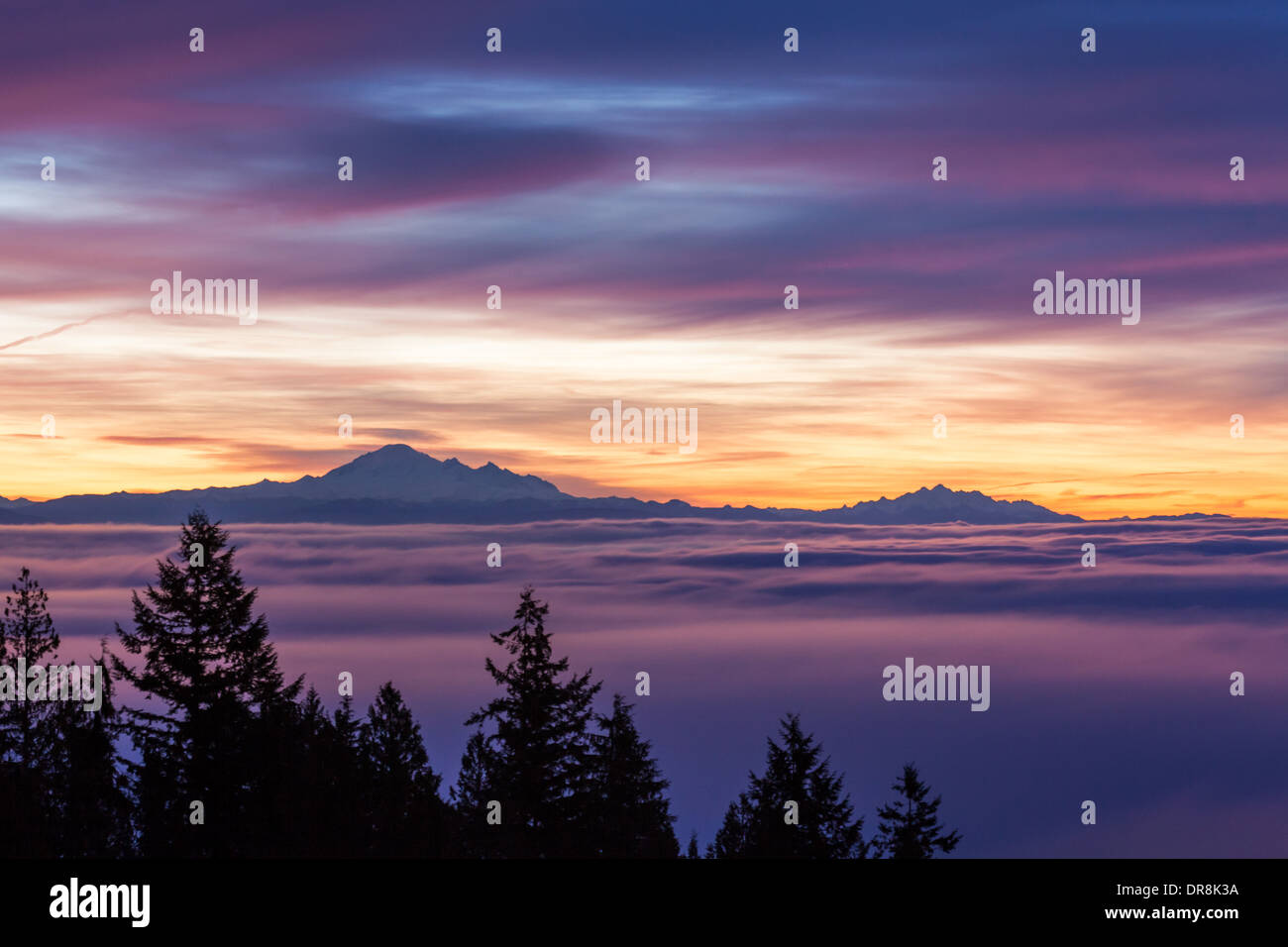 View Of Mount Baker From Canada High Resolution Stock Photography and ...