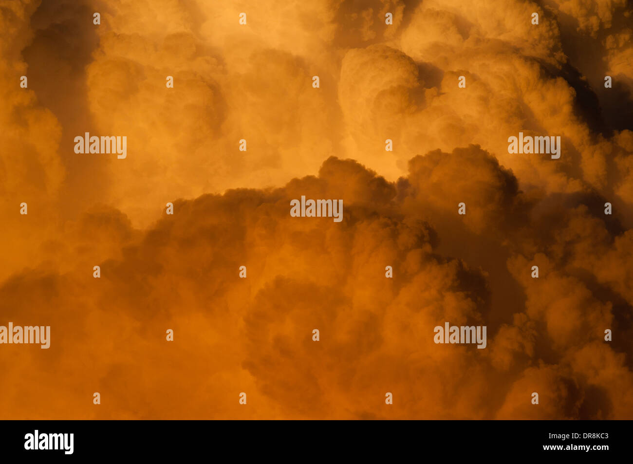 Thunderheads at sunset hi-res stock photography and images - Alamy