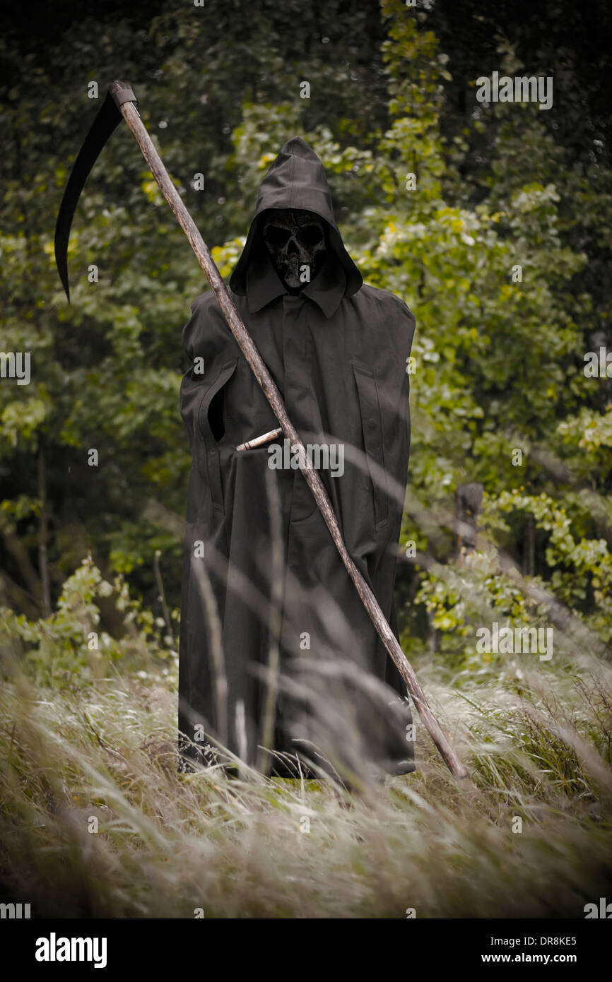 Death scythe hi-res stock photography and images - Alamy