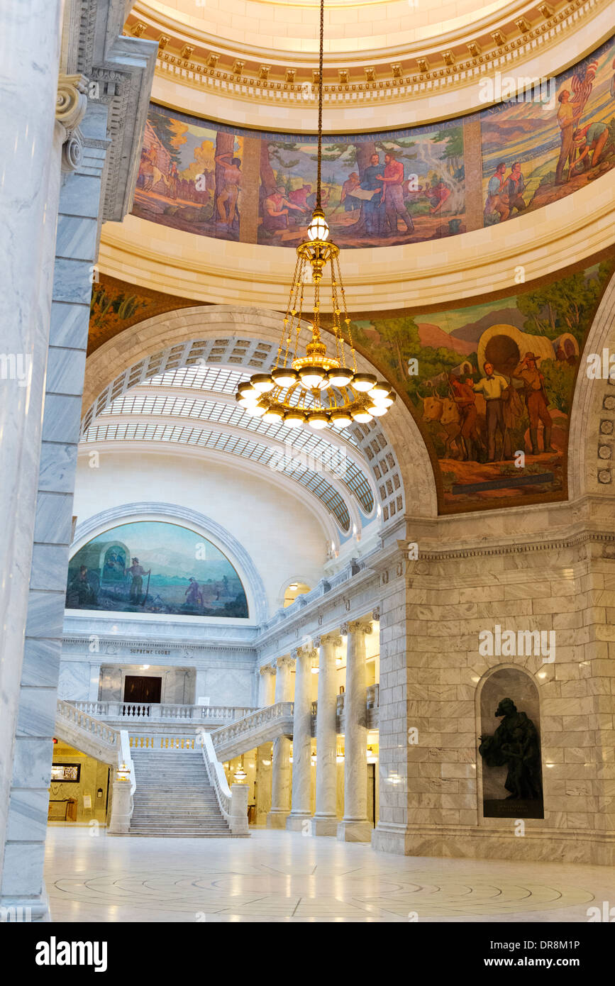 Interior of the Utah State Capitol building Stock Photo - Alamy