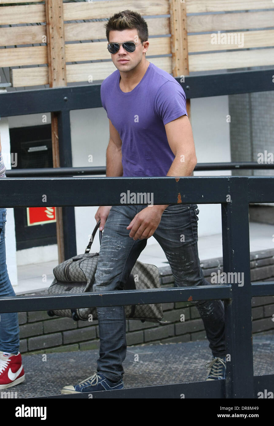 Leandro Penna at the ITV studios London, England - 20.06.12 Stock Photo ...