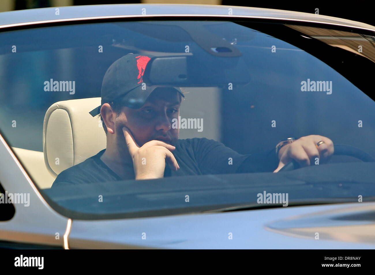 Husband of Petra Ecclestone, James Stunt seen driving his Rolls Royce ...