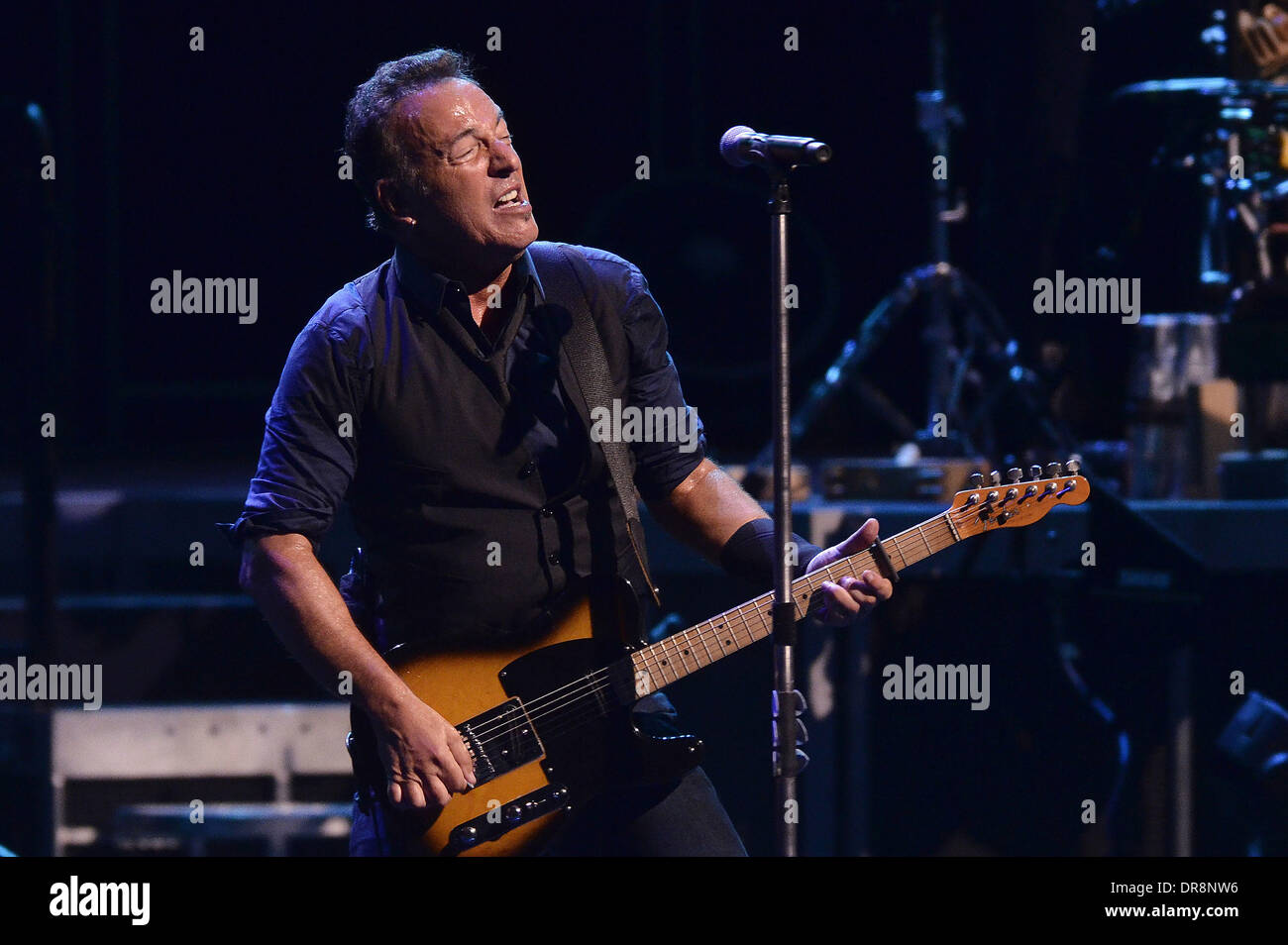 Bruce Springsteen performing live at the Arena Montpellier, France - 20 ...